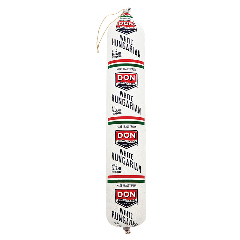 Don- Hungarian Salami White Mild r/w 1.2kg | Gulli Food Distributors